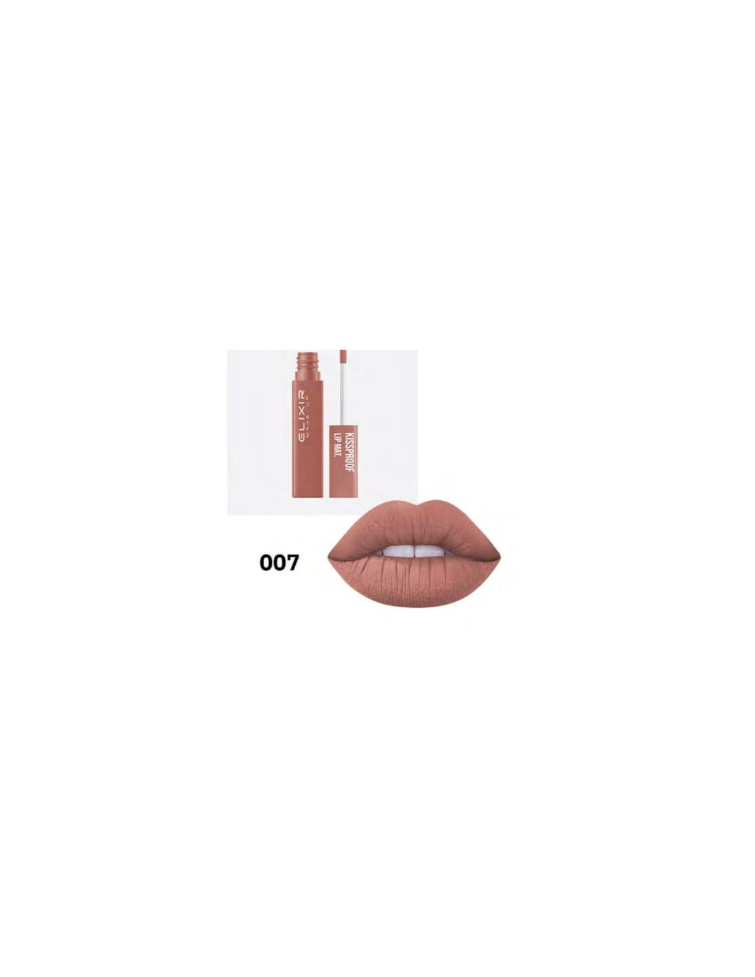 Labial mate fijo n007