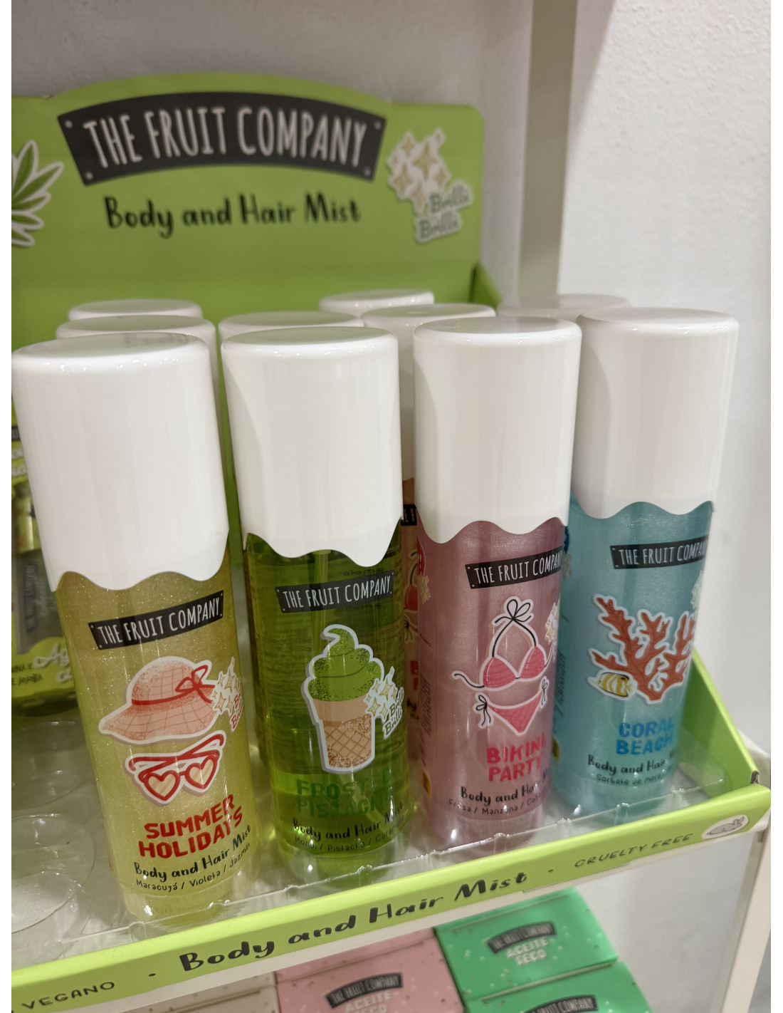 Hair & Body Mist Coral Beach Glitter 200 ml TFC